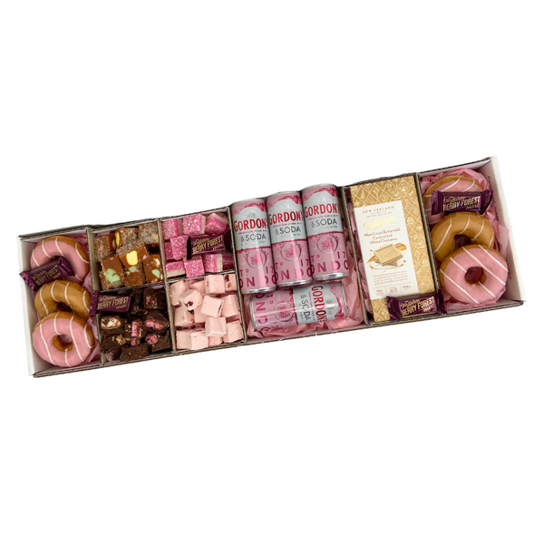 Pink Candy & Sweet Gift Box Delivery NZ | Celebration Box
