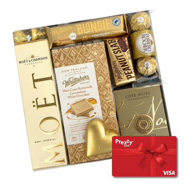 Möet Gift Box with Visa Prezzy Card | Celebration Box NZ